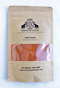 Chilli Powder (Capsicum frutescens) - Essence of Ceylon